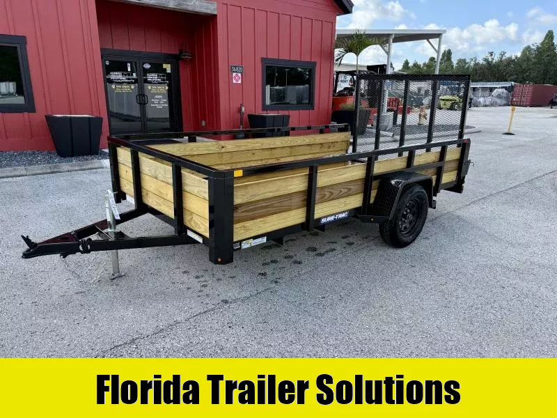 2025 Sure-Trac 6x12 Three Board High Side 3K Utility Trailer in ...