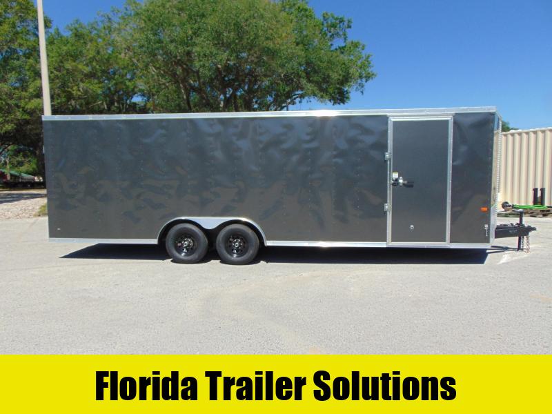 New Rock Solid Cargo 8.5X24 10k Enclosed Car/Racing Trailer in ...