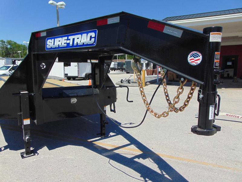 New Sure-Trac 8.5X25+5 Low Profile Heavy Duty 25.9k Gooseneck Equipment ...