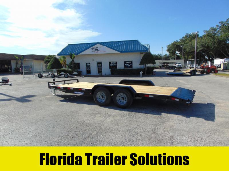 New Sure-Trac 7X20 (18+2) Wood Deck 10k Car Hauler in Zephyrhills, FL ...