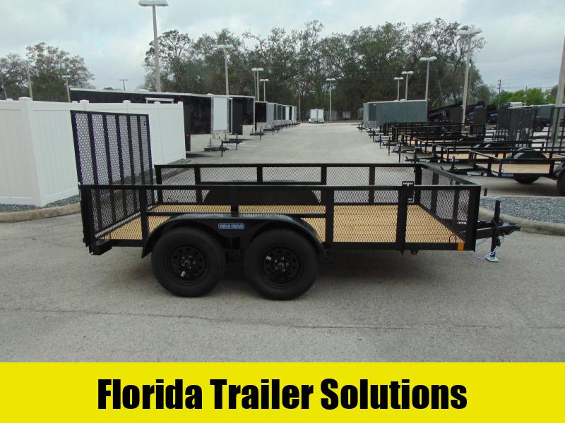 New Triple Crown Trailers 6 X 12 Tandem Axle Utility Trailer w/2' Mesh ...