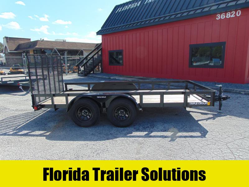 New Triple Crown Trailers 7 X 14 Tandem Axle Utility Trailer in ...