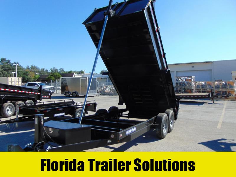 New Sure-Trac 82x16 Low Profile 14k Telescopic Hoist Dump Trailer w ...
