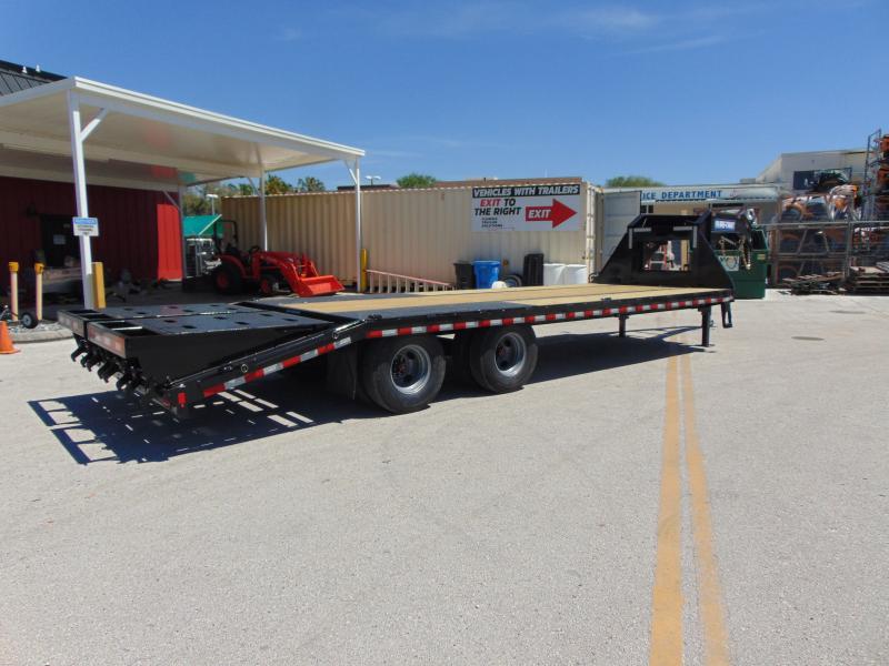 New Sure-Trac 8.5X20+5 Heavy Duty Low Profile Gooseneck 22.5K Equipment ...