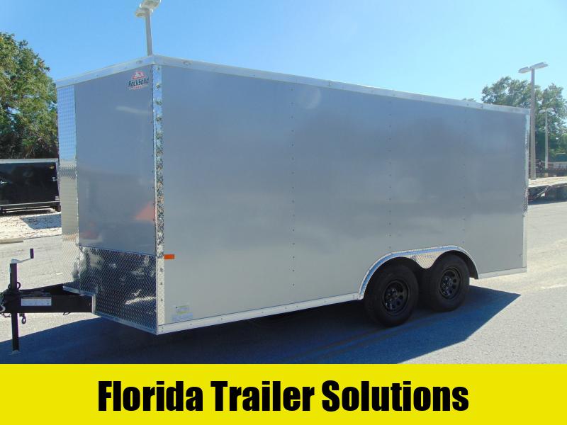 New Rock Solid Cargo 8.5X16TA 10k Enclosed Cargo Trailer w/.080 ...