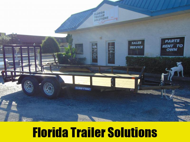 New Sure-Trac 7X14 7k Tandem Axle Utility Trailer in Zephyrhills, FL ...