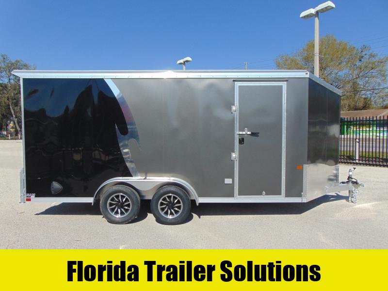 New NEO Trailers 7.5X16 ALL Aluminum NAMR Enclosed Cargo Trailer w/12 ...
