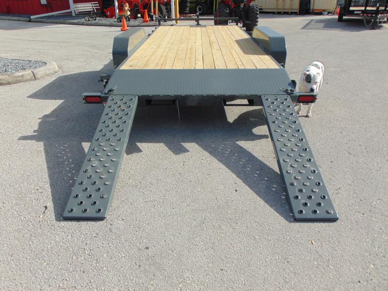 CLEARANCE*****New Sure-Trac 7X18 Wood Deck 10k Car Hauler in ...