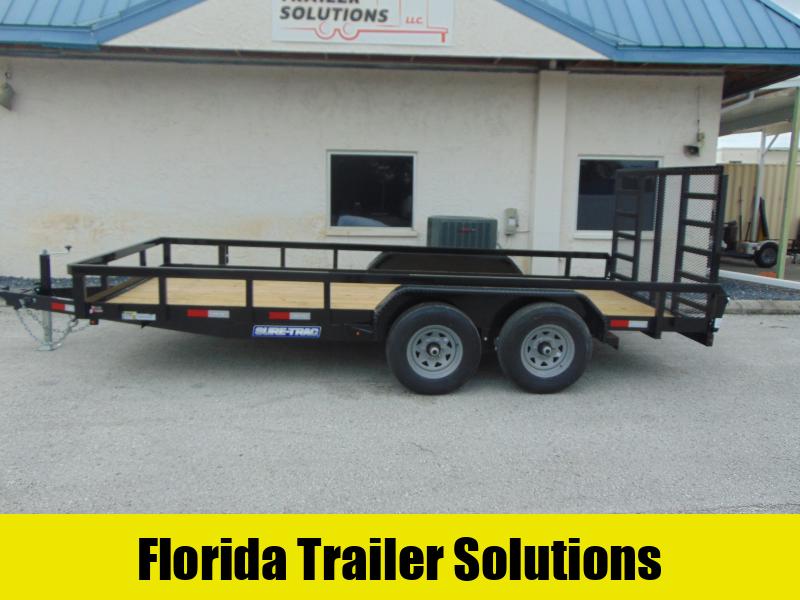 New Sure-Trac 7X16 10k Tandem Axle Utility Trailer in Zephyrhills, FL ...