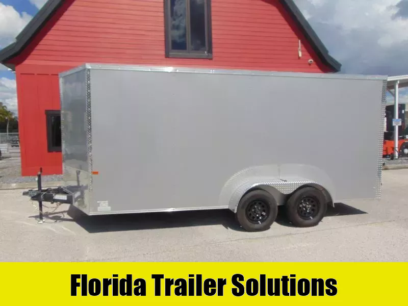 New Rock Solid Cargo 7X16TA Enclosed Cargo Trailer w/6'6" Interior ...