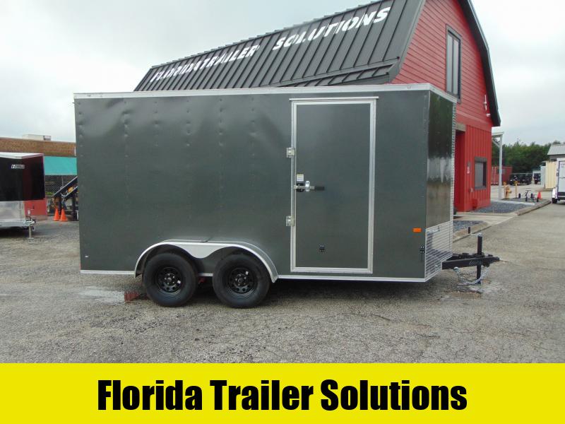 New Rock Solid Cargo 7X14TA Enclosed Cargo Trailer w/ 7' Interior ...