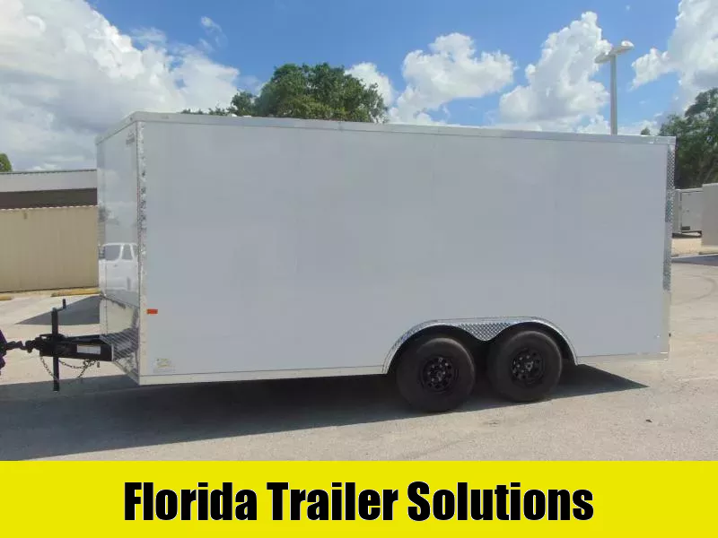 New Rock Solid Cargo 8.5X16TA 10k Enclosed Cargo Trailer w/.080 ...