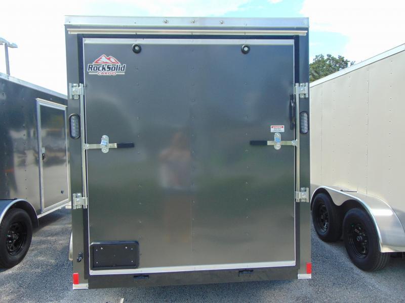 New Rock Solid Cargo 6X12 Tandem Axle Enclosed Cargo Trailer in ...