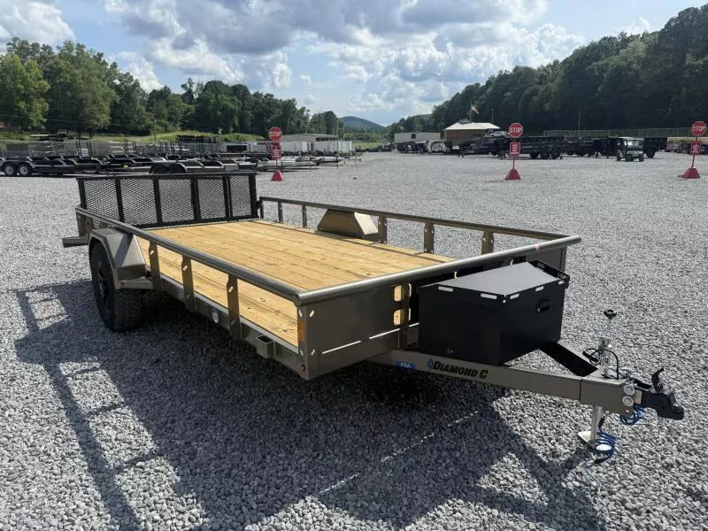 2025 Diamond C Trailers PSA135 83x14 Premium Utility Trailer Venture ...