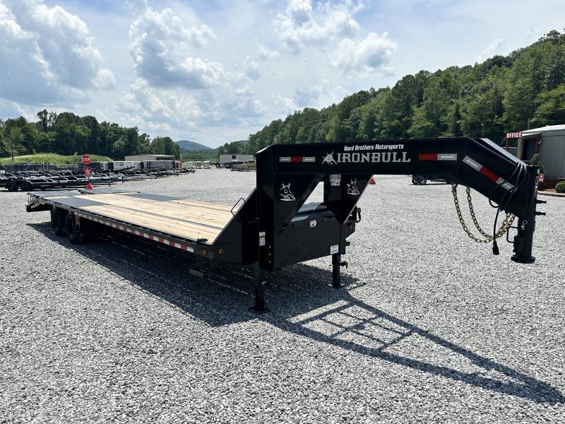 2024 Iron Bull FLG 32ft 22K Deckover Gooseneck Deckover Trailer in ...