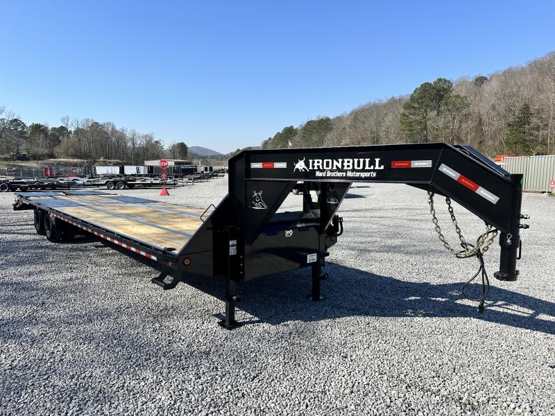 2025 Iron Bull FLG 36ft 25K Deckover Gooseneck Deckover Trailer in ...