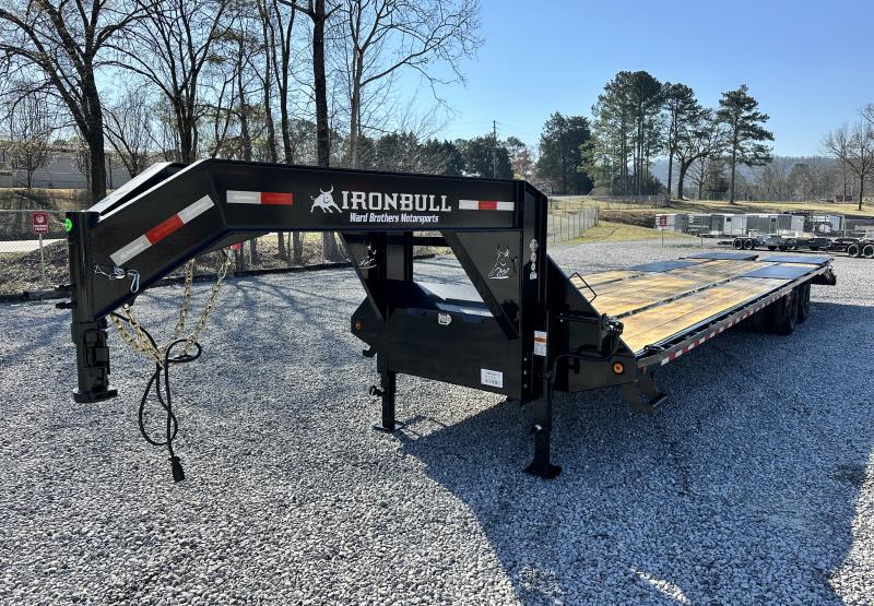 2025 Iron Bull FLG 36ft 25K Deckover Gooseneck Deckover Trailer in ...