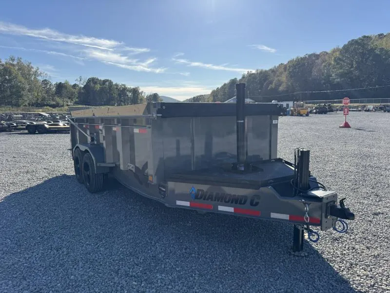 2026 Diamond C Trailers LPT208 7x16 32In Side 18k Pacesetter Dump Dump ...