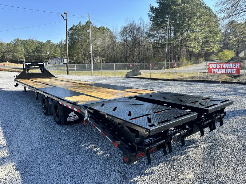 2025 Iron Bull FLG 36ft 25K Deckover Gooseneck Deckover Trailer in ...