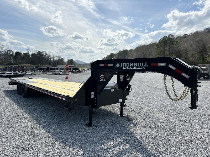 2025 Iron Bull FLG 32ft 30K Deckover Gooseneck Deckover Trailer in ...