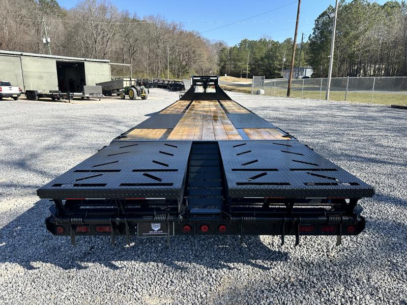 2025 Iron Bull FLG 36ft 25K Deckover Gooseneck Deckover Trailer in ...