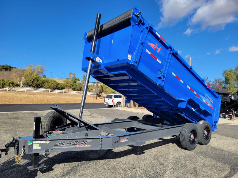 Horizon 7x16 Dump 4FT 21K in Acton, CA | Trailer Trader