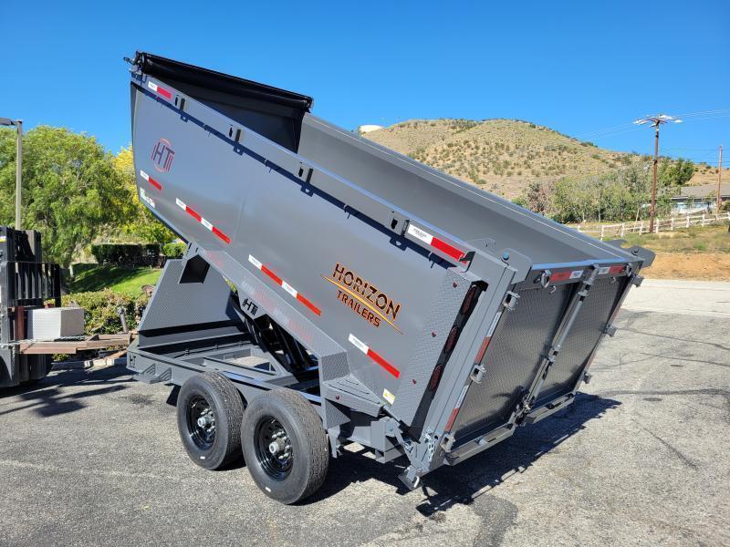 Horizon 7x14 Dump 4FT | Trailer Trader