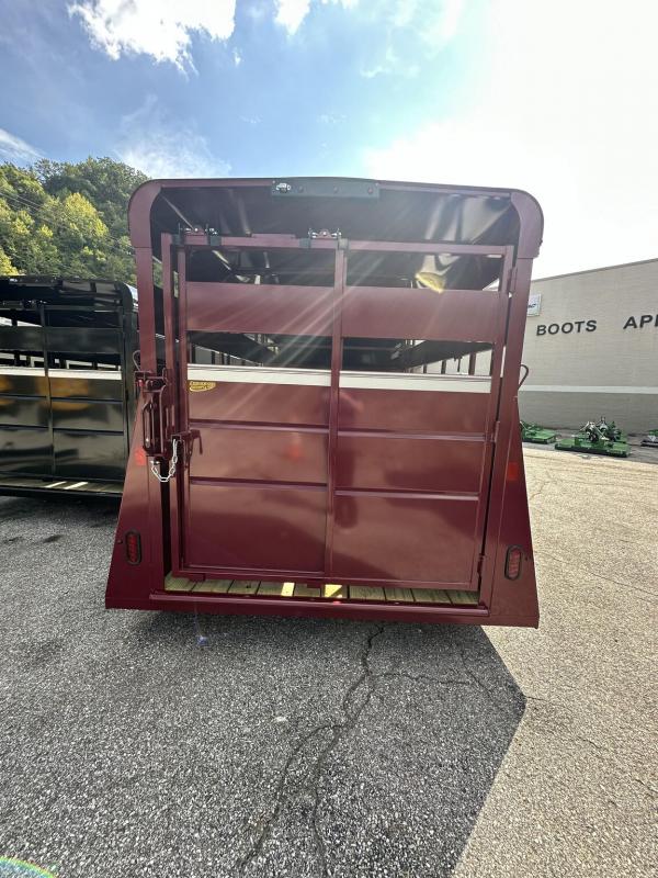 2025 Valley Trailers STOCK BUMPERPULL RED TRAILER Stock / Stock Combo ...