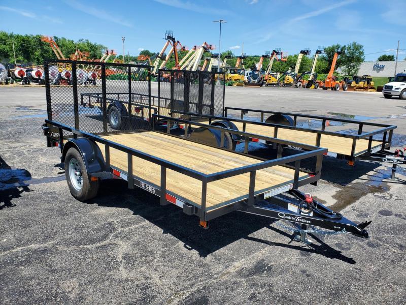 2022 Quality Trailers 77" x 12' Single Axle Professional Grade Utility ...