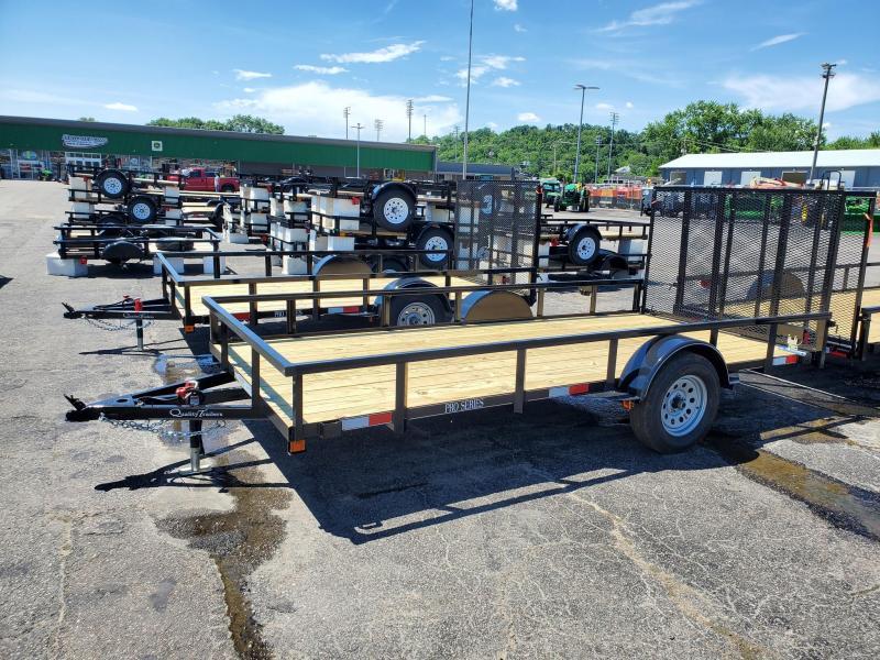 2022 Quality Trailers 77" x 14' Single Axle Professional Grade Utility ...