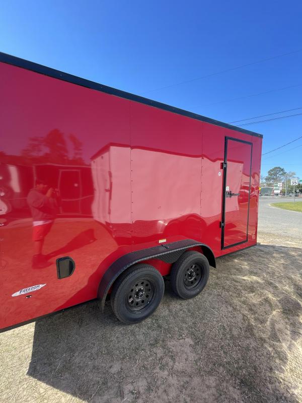 2022 Freedom Trailers 7x14TA 7'6" Blackout Enclosed Cargo Trailer | Near Me