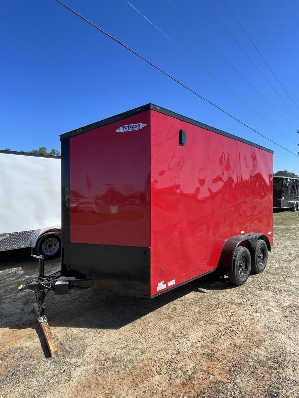 2022 Freedom Trailers 7x14TA 7'6" Blackout Enclosed Cargo Trailer in ...