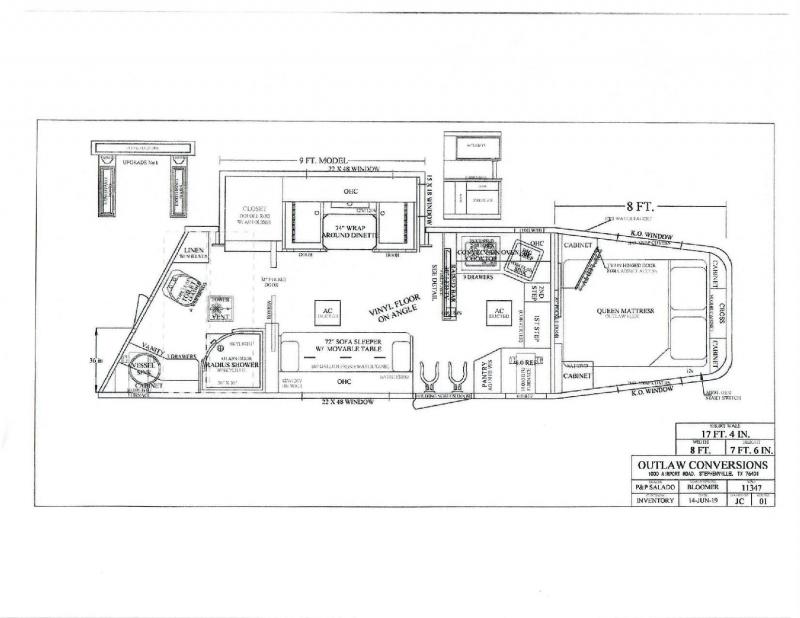 2021 Bloomer PC Load w/ Outlaw Conversion 4 Horse Slant Load Trailer 17 ...