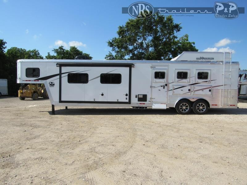 2021 Bison Trailers Laredo 8316LDSS 3 Horse Slant Load Trailer 16 FT LQ ...