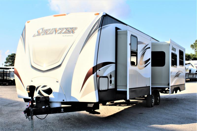2015 Keystone RV Sprinter 295RKS Travel Trailer RV in Rose City, TX ...