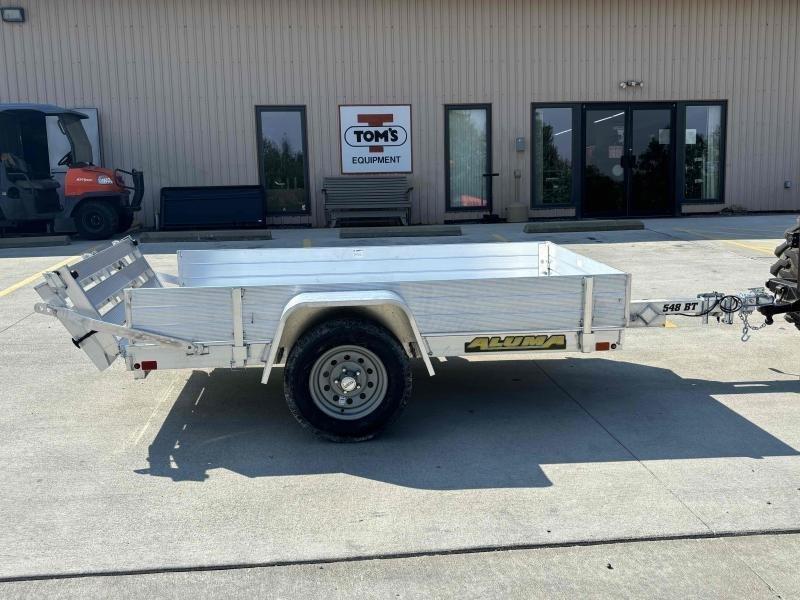 2025 Aluma Trailers 548 Aluminum Utility Trailer W / Bi-Fold Ramp - 12 ...