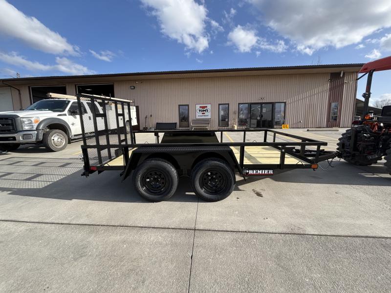 2025 Premier Trailers 77" X 12' Tandem Axle Utility Trailer - 7000 ...