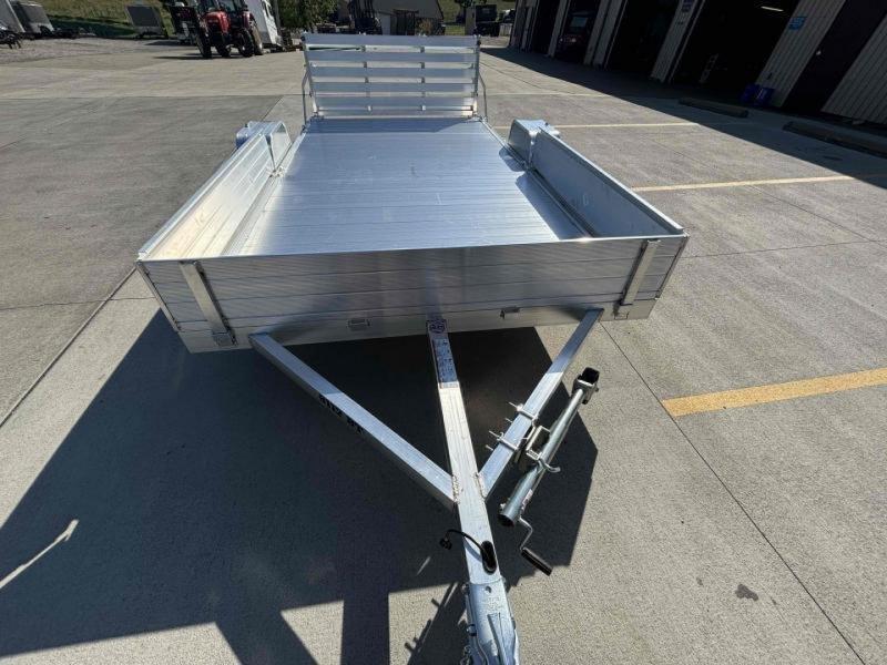 2025 Aluma Trailers 8112BT Utility Trailer W/ Side Load Ramps / Bi-Fold ...