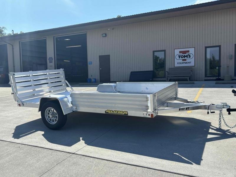 2025 Aluma Trailers 8112BT Utility Trailer W/ Side Load Ramps / Bi-Fold ...