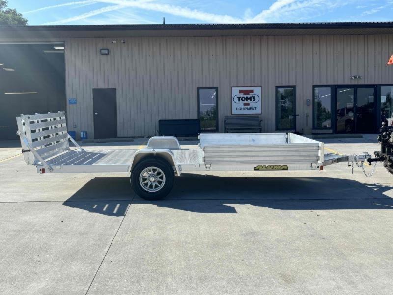 2025 Aluma Trailers 8114S-R-BT Utility Trailer W/ Side Load Ramps & Bi ...