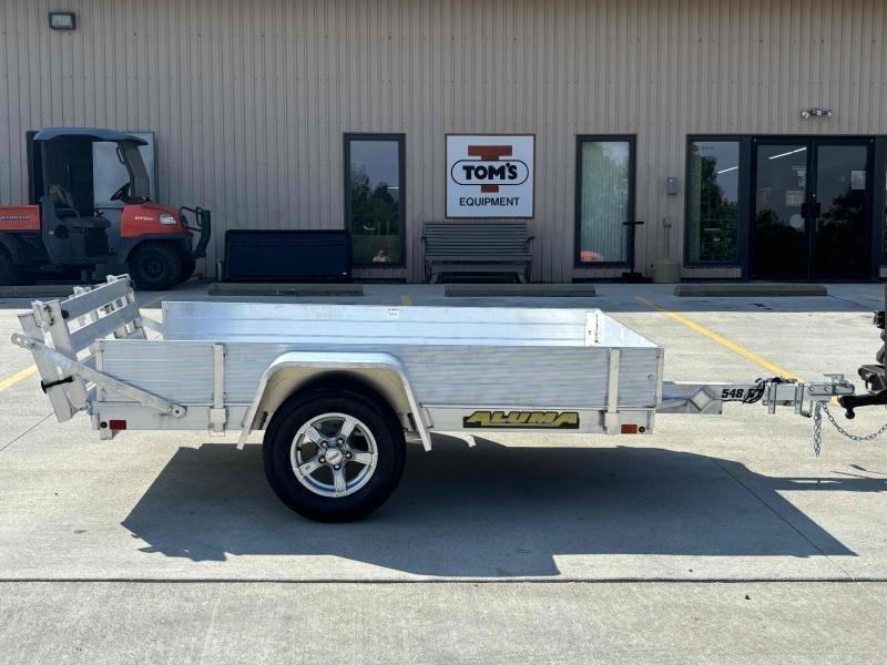 2025 Aluma Trailers 548 Aluminum Utility Trailer W / Bi-Fold Ramp - 12 ...