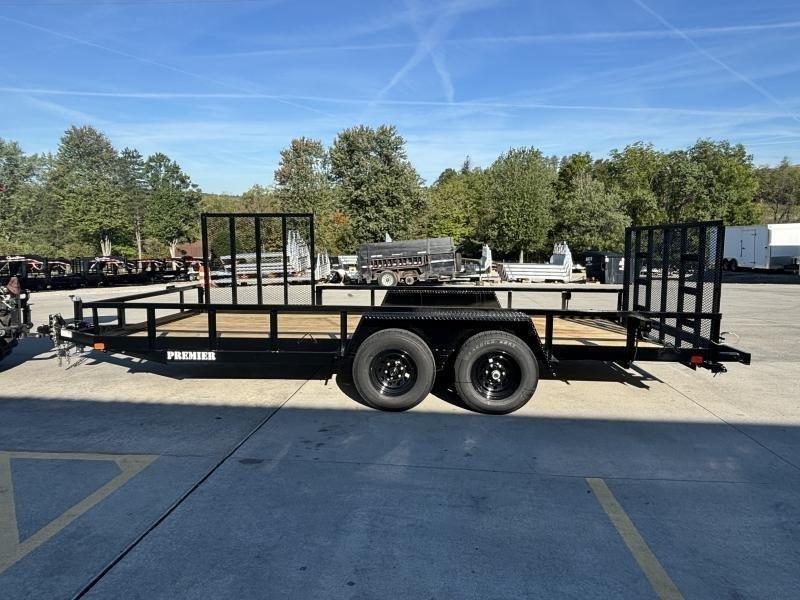 2025 Premier Trailers Inc. LT 82"X18' Utility / Landscape Trailer W ...