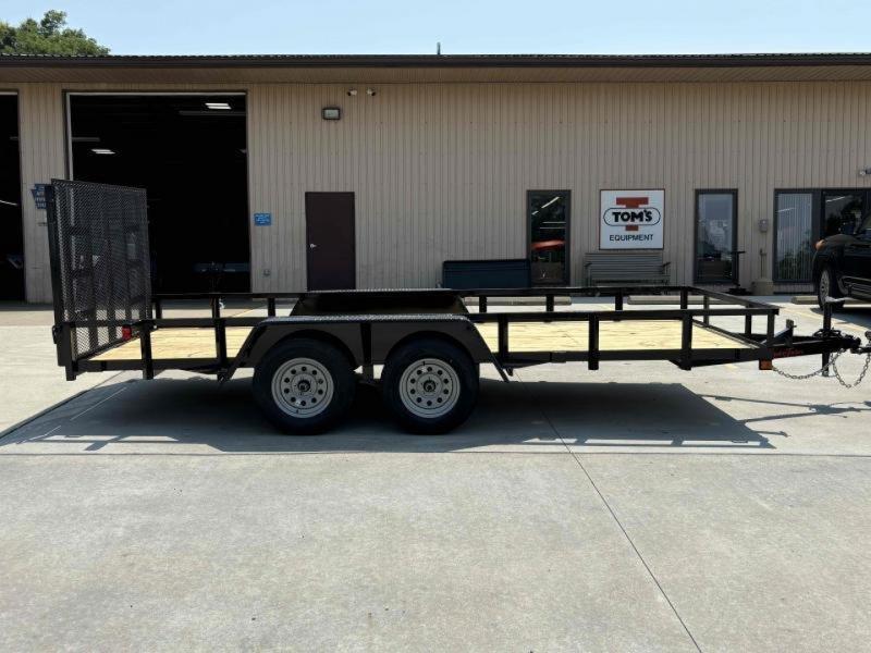 2025 Quality Trailers 77"X16' Economy Tandem Axle Landscape Trailer ...