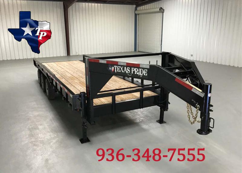 2023 Texas Pride Trailers 8.5'x 28' Wood Deck Trailer Gooseneck 30k lb ...
