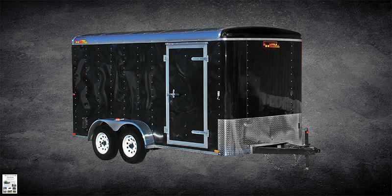 2019 Doolittle Trailer Mfg Cargomaster 7 Wide Tandem Axle 7K Enclosed ...