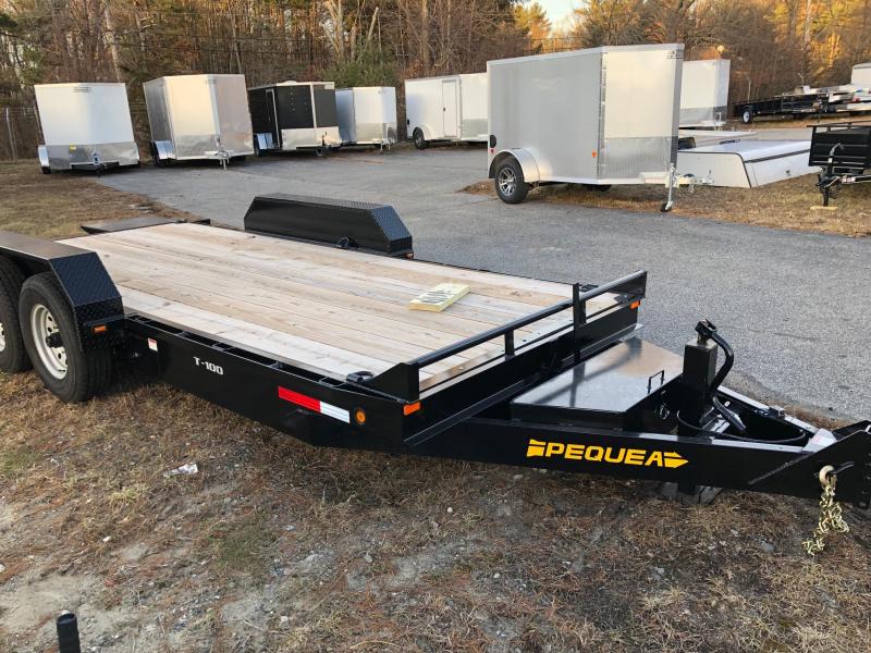 2019 Pequea T-100 FULL TILT Equipment Trailer (12K) in Pembroke, MA ...