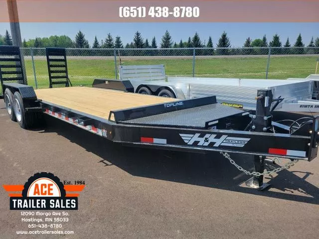 2024 H&H HBIT8220-BP-176 Equipment Trailer in Hastings, MN | Trailer Trader