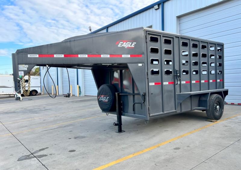 2023 Maxxim Industries Eagle 12' Stock Trailer | Trailer Trader