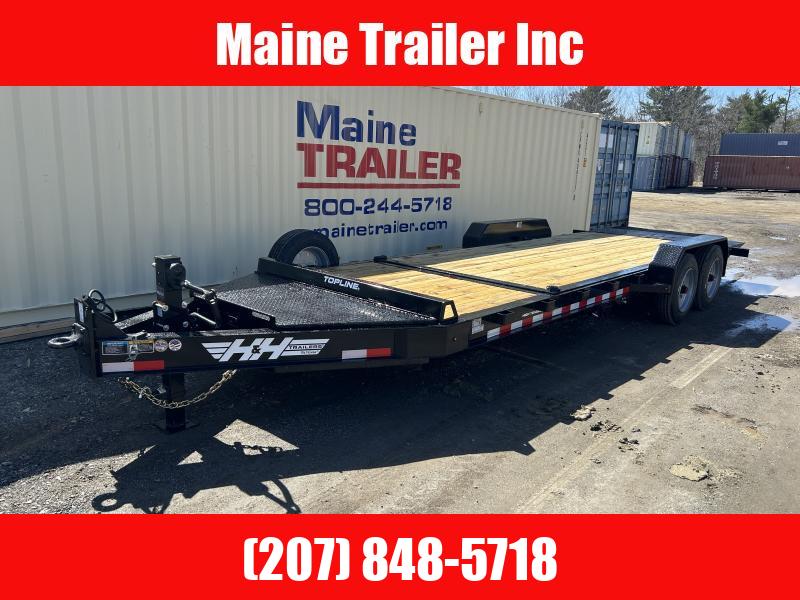 2025 H&H Trailers 7X22 HBTE82184-BP-176 Split Tilt Trailer 17.6K in Hampden, ME | Trailer Trader