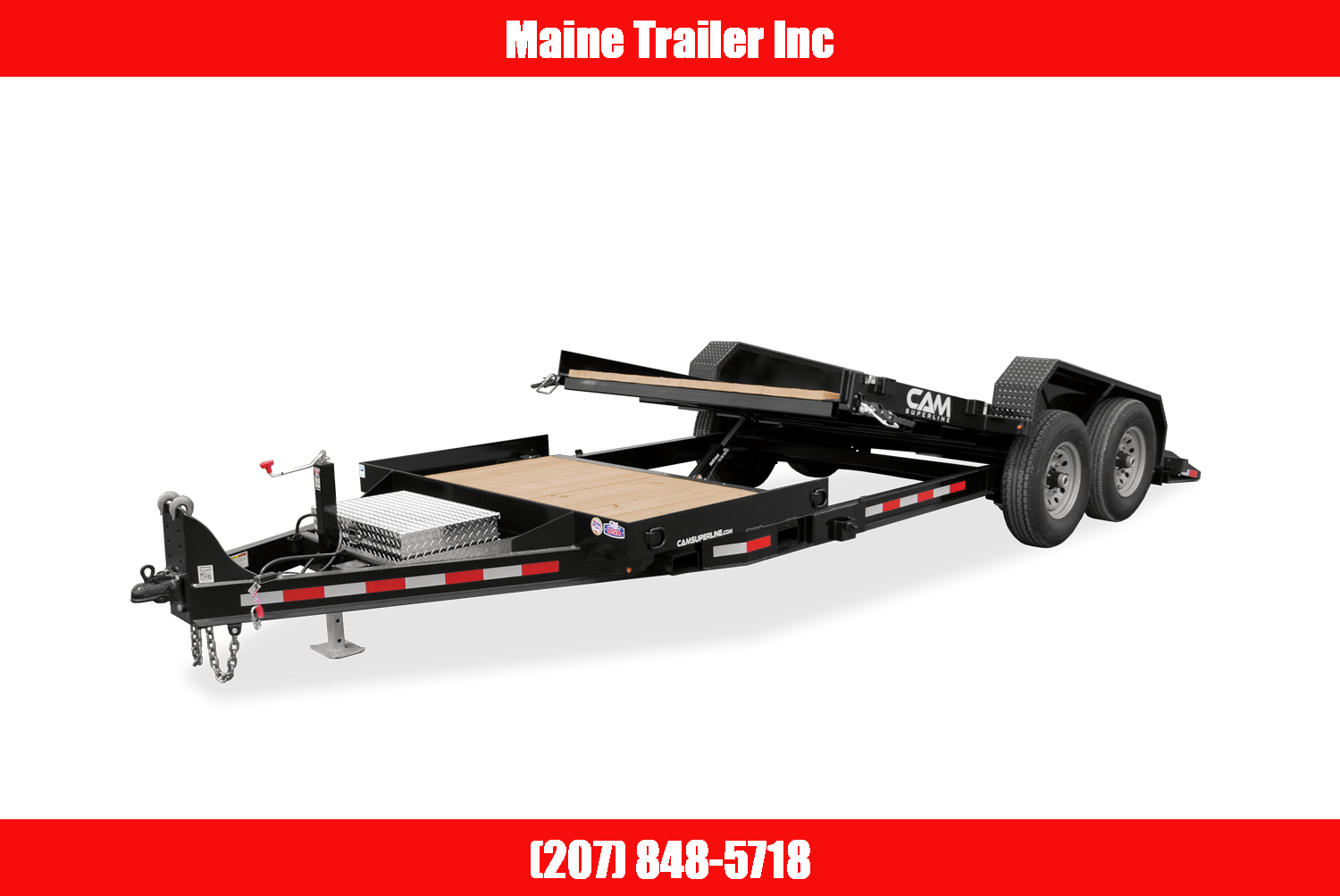 2023 Cam Superline 7 Ton Tilt Trailer Split Deck 8.5 x 15+4 in Auburn ...